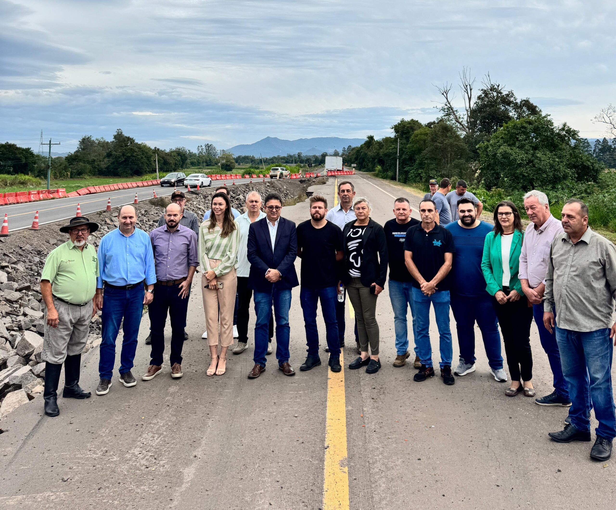 Comitiva inspeciona pontos críticos da RSC 287 e busca soluções antes ...